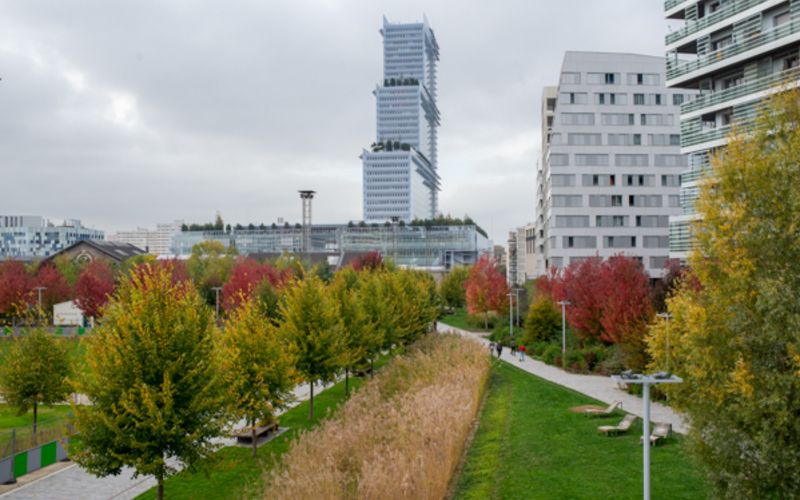 Parc Clichy Batignolles Martin Luther King - Ville de Paris