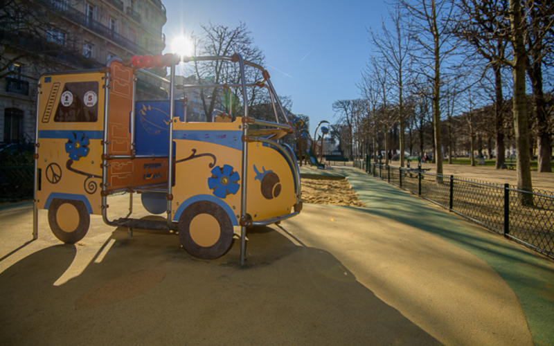 Jardin des Grands Explorateurs Marco Polo et Cavelier - Ville de Paris