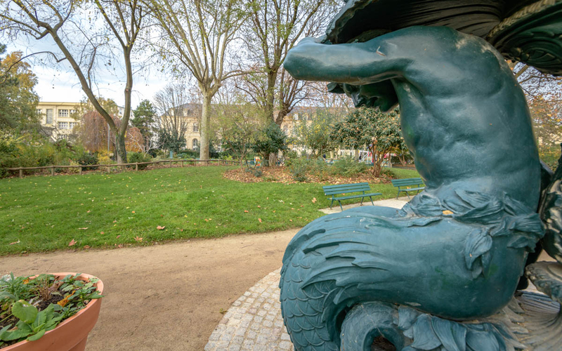 Jardin Villemin - Mahsa Jîna Amini - Ville de Paris
