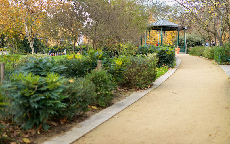 Jardin Villemin - Mahsa Jîna Amini - Ville de Paris