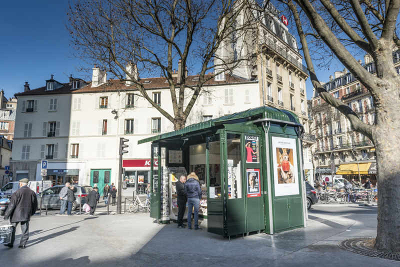 Découvrez le premier prototype des nouveaux kiosques - Ville de Paris