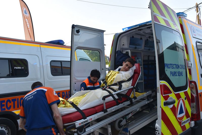 La Protection civile à l'honneur - Ville de Paris