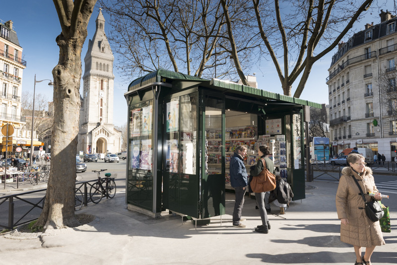 Découvrez le premier prototype des nouveaux kiosques - Ville de Paris