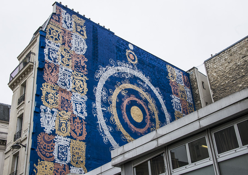 Une fresque monumentale sur l'Institut des cultures - Ville de Paris