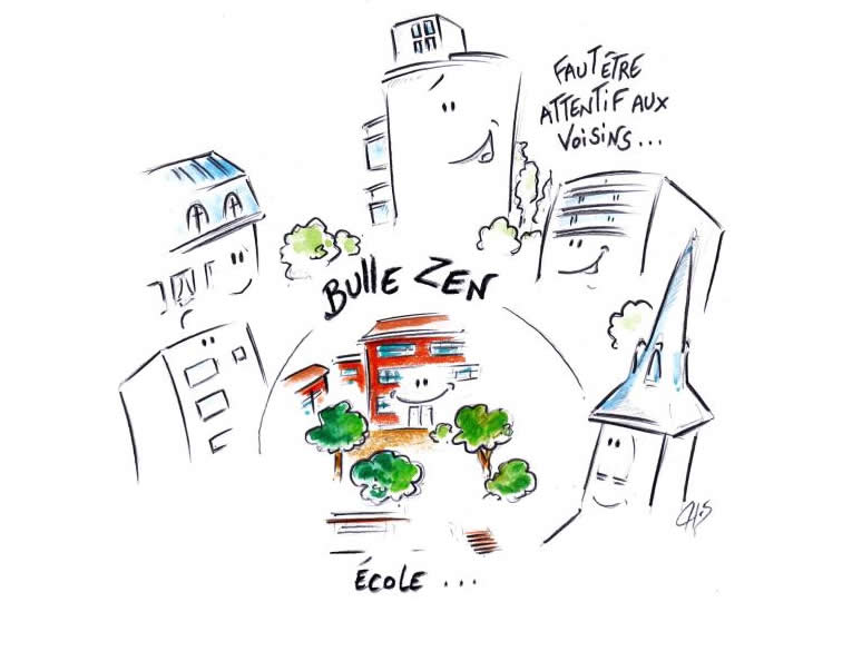 Les cours oasis - Ville de Paris