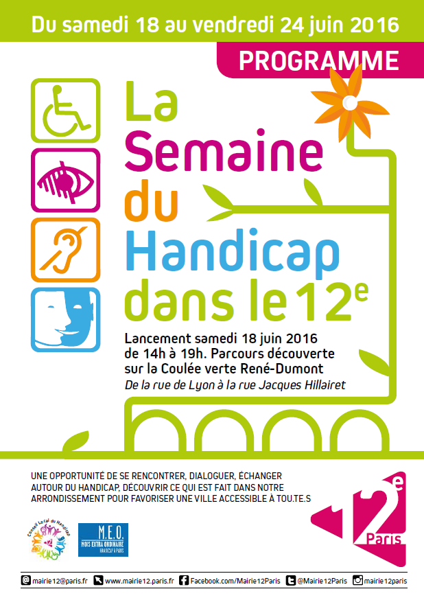 La Semaine du Handicap - Mairie du 12ᵉ