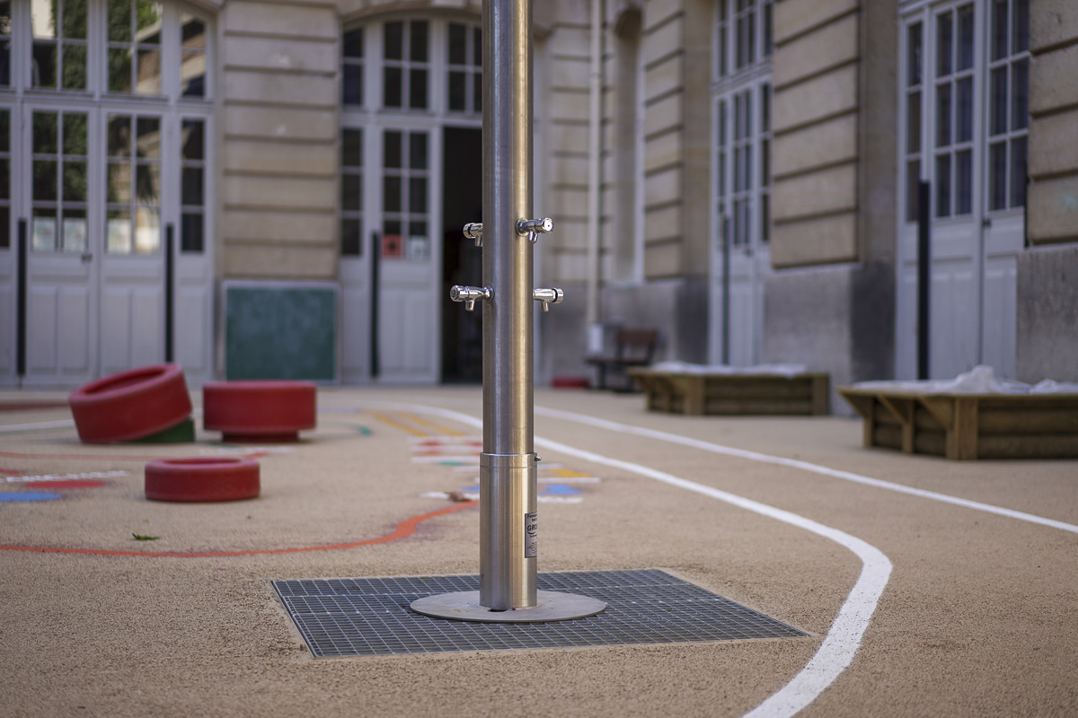 Les cours Oasis - Ville de Paris