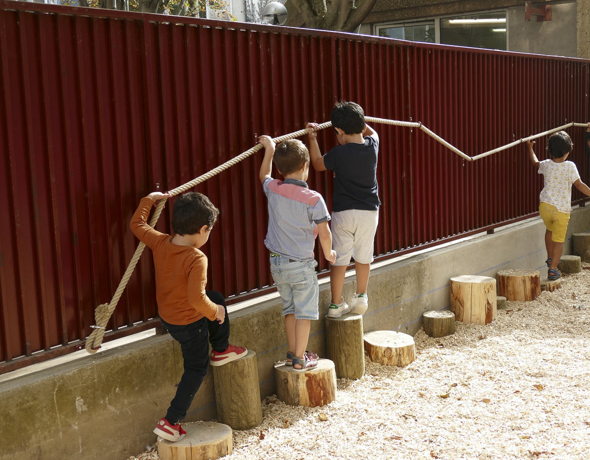 Les cours Oasis - Ville de Paris