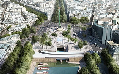 La place des Fêtes revisitée - Ville de Paris