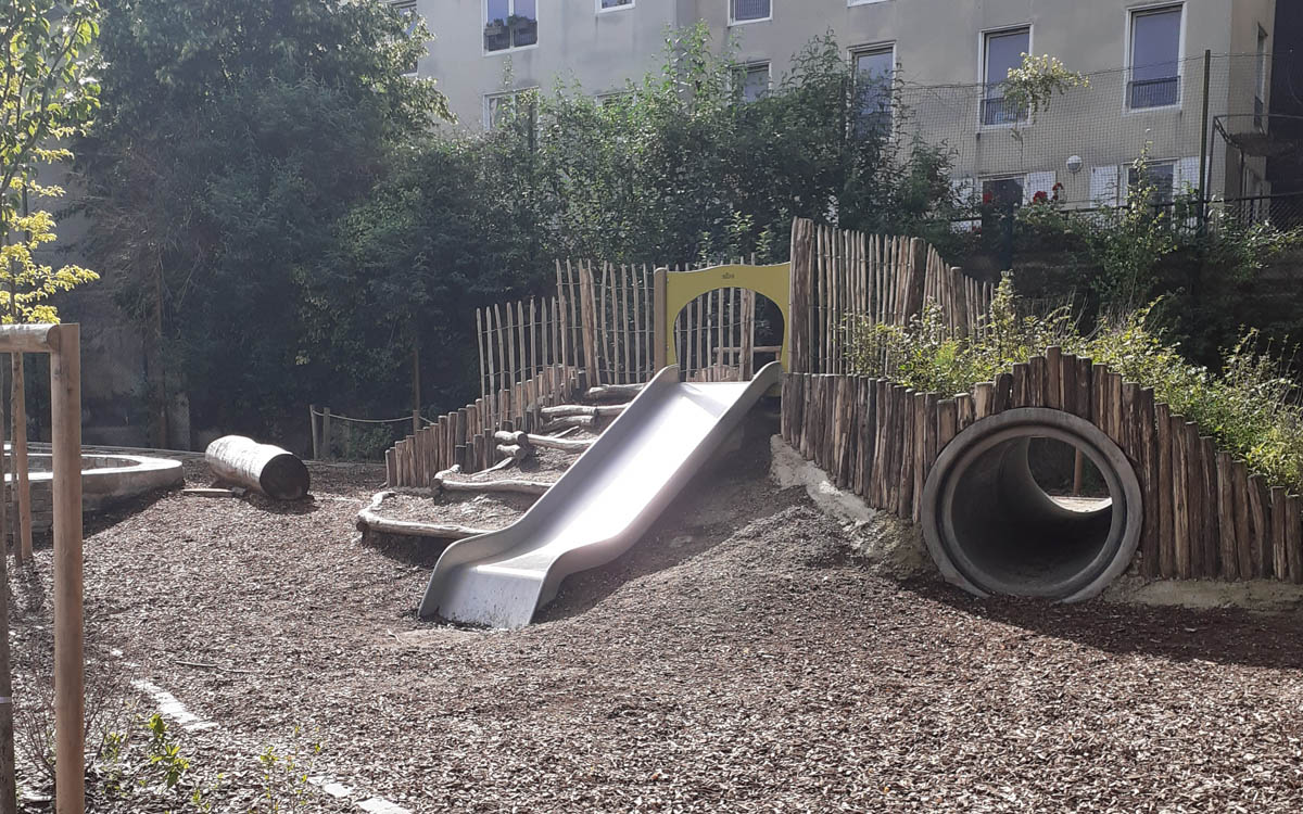 Les cours oasis - Ville de Paris