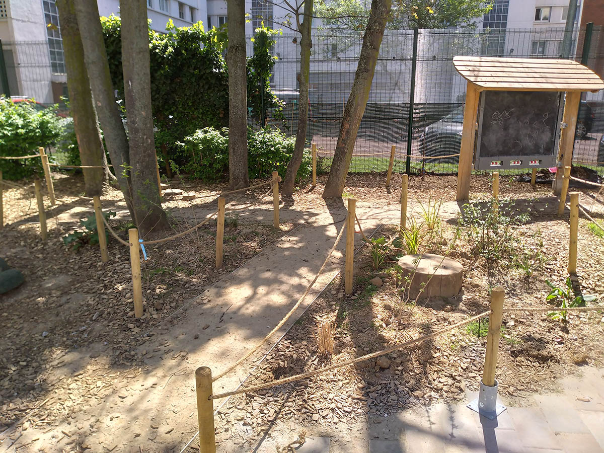 Les cours Oasis - Ville de Paris