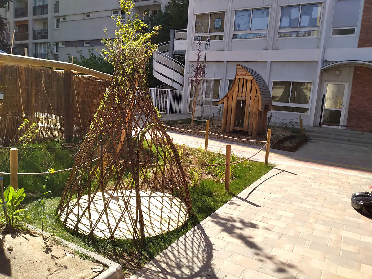 Les cours Oasis - Ville de Paris