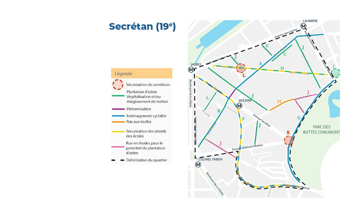 « Embellir votre quartier » : les cartes des - Ville de Paris