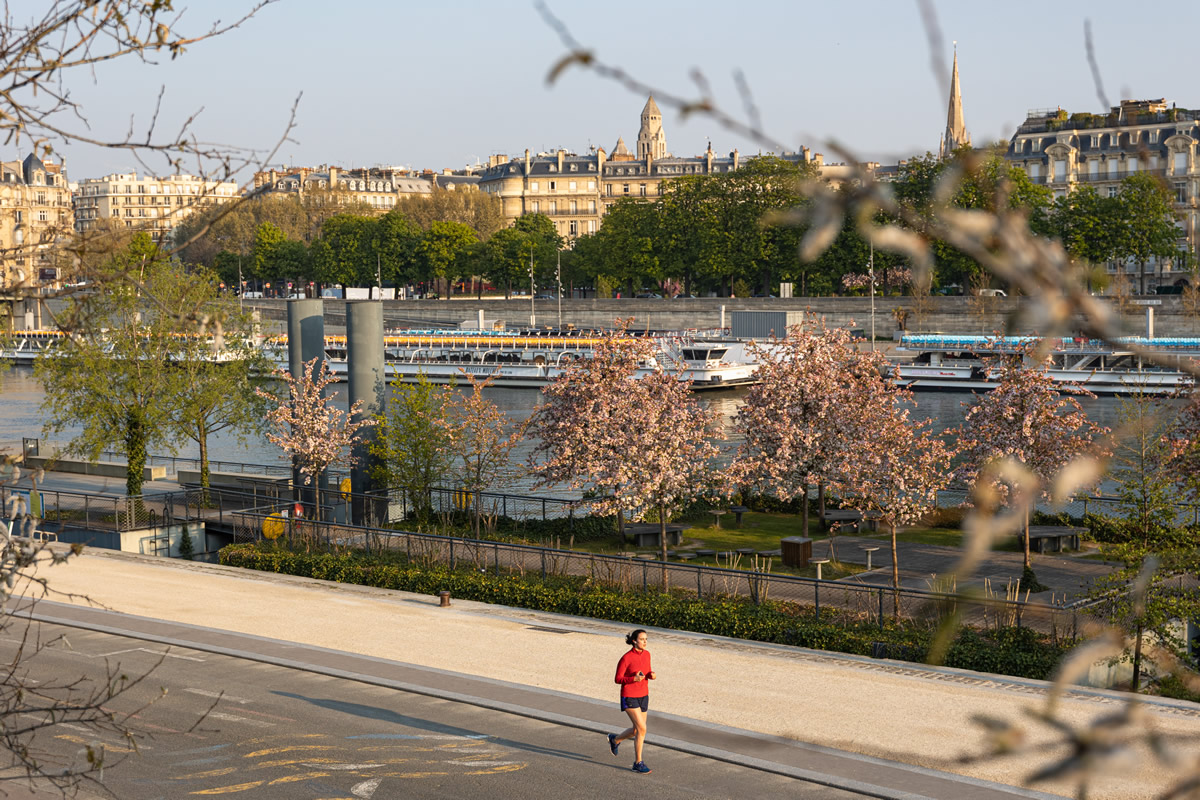 Le parc Rives de Seine, 10 hectares en plein cœur de - Ville de Paris