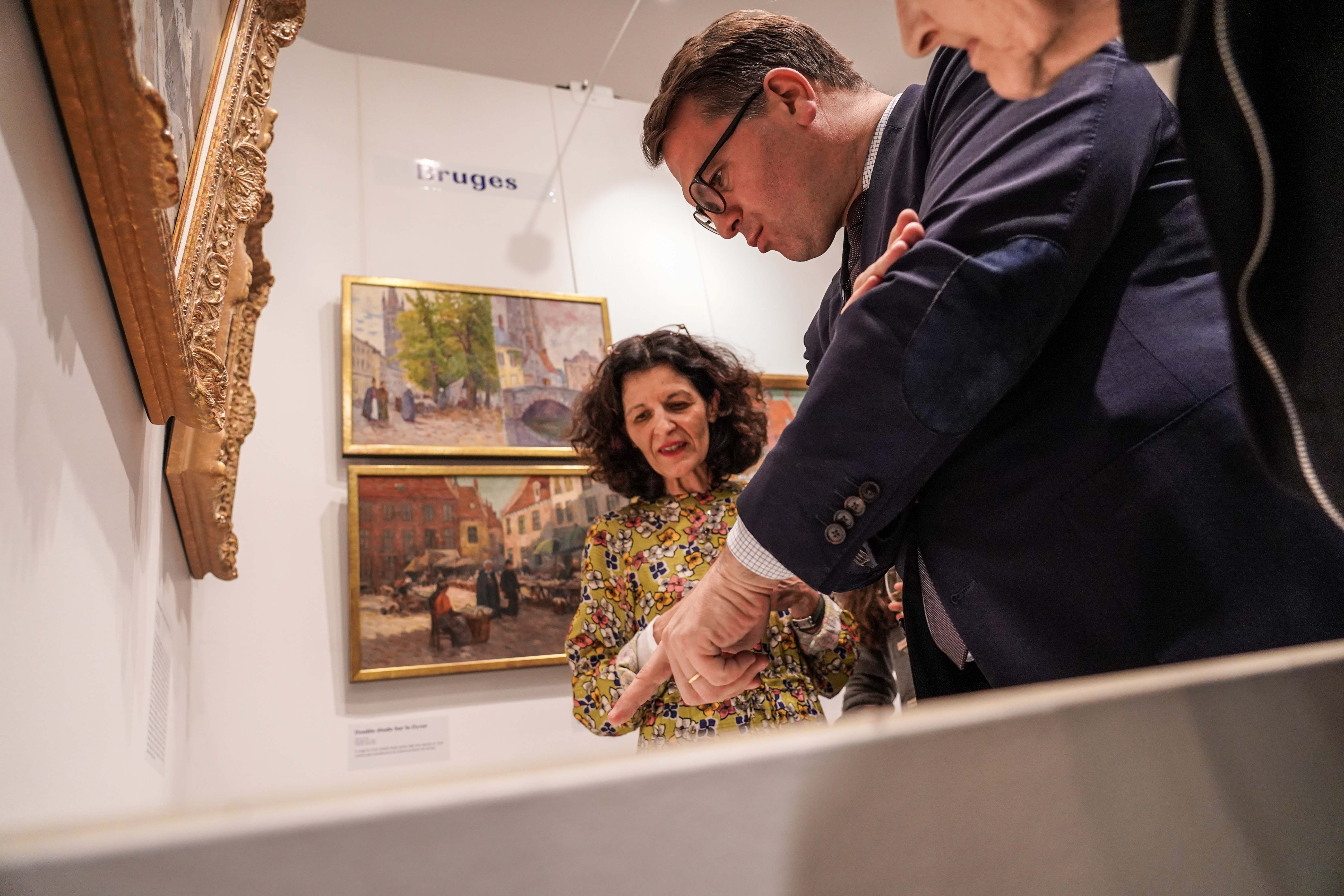 Retour sur le vernissage de l’exposition Henri Hélis - Mairie du 17ᵉ