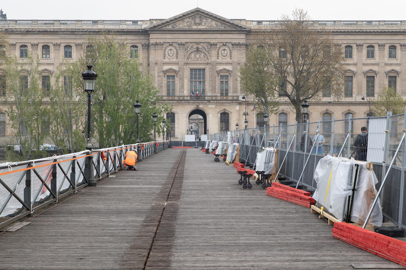 Le pont des Arts se refait une beauté - Ville de Paris