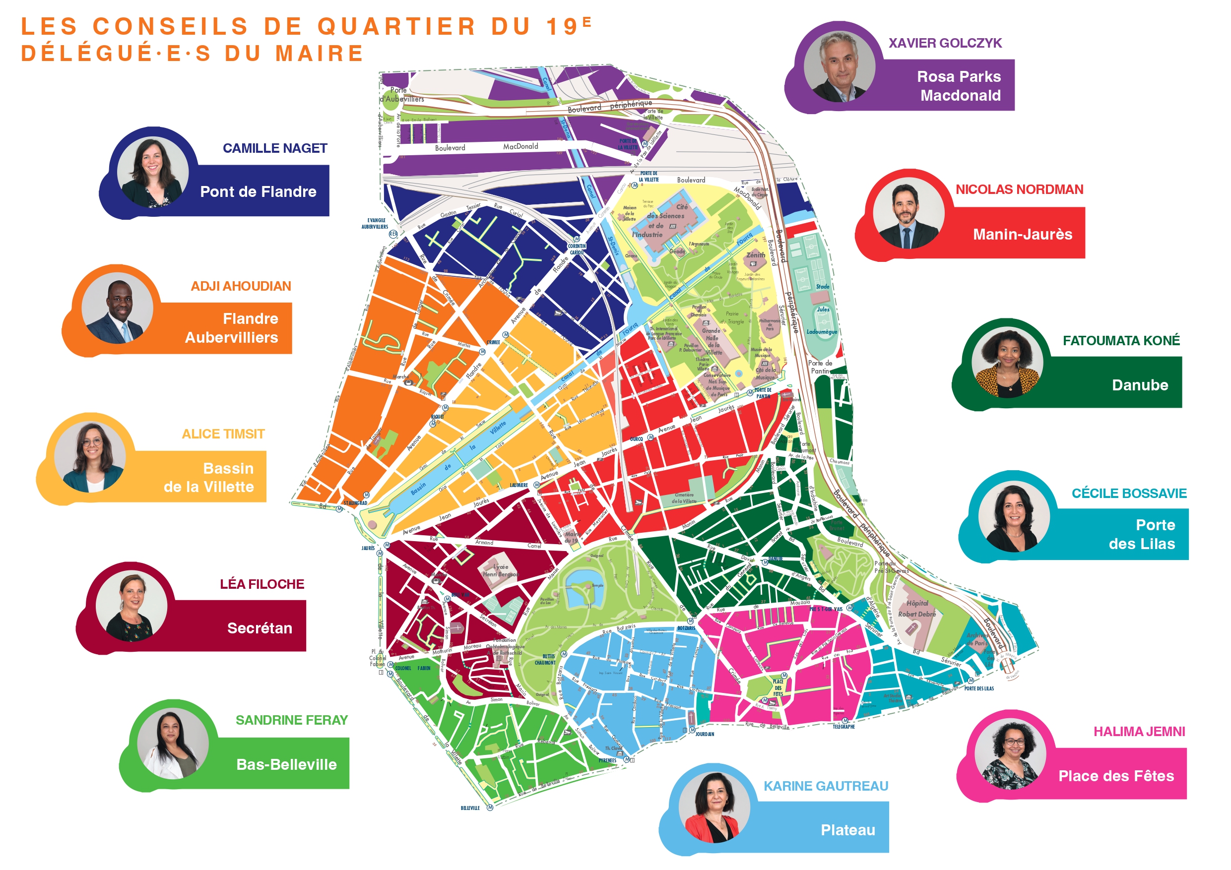 En pratique : les Conseils de quartier du 19e - Mairie du 19ᵉ