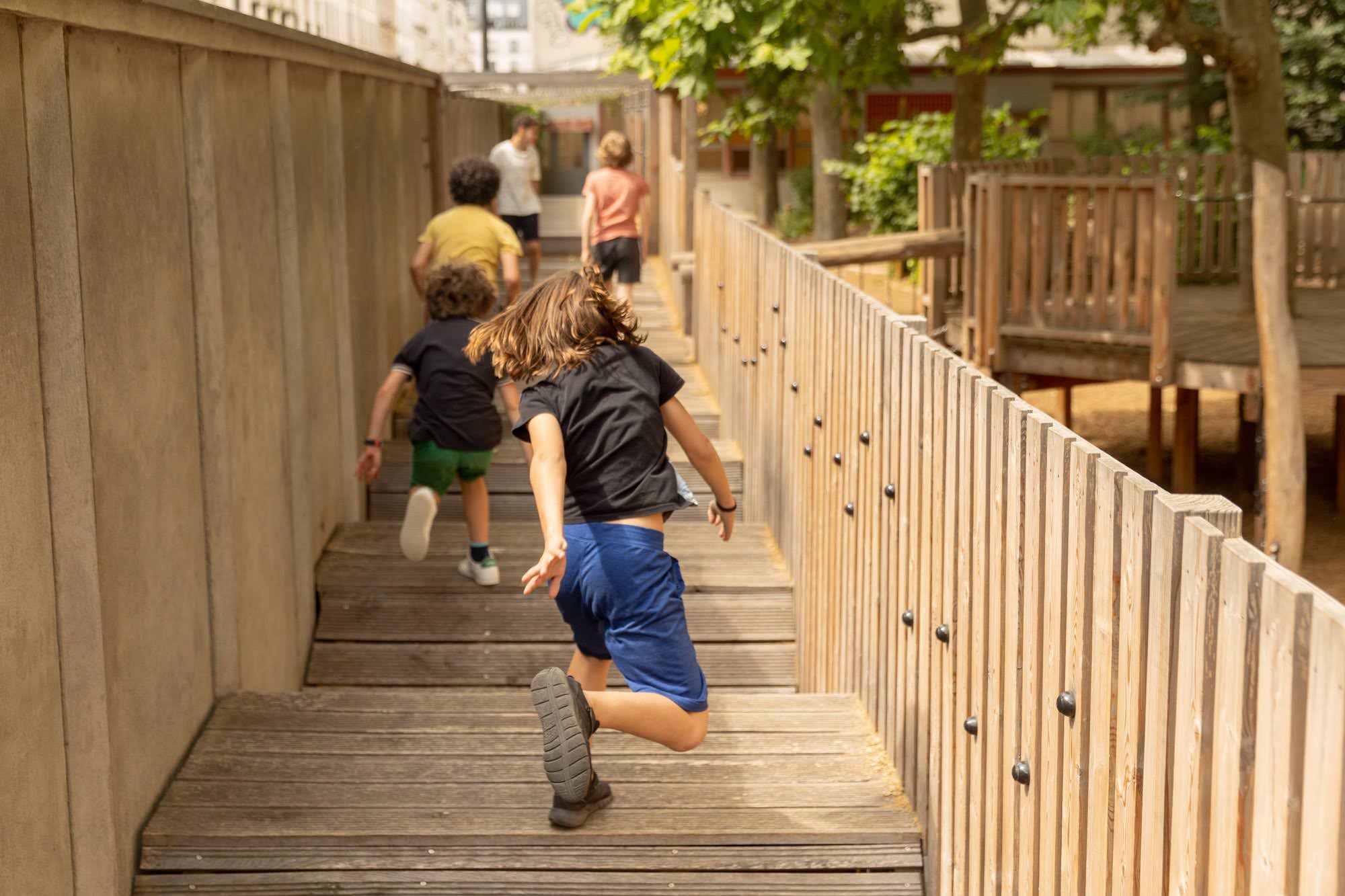 Les cours oasis - Ville de Paris