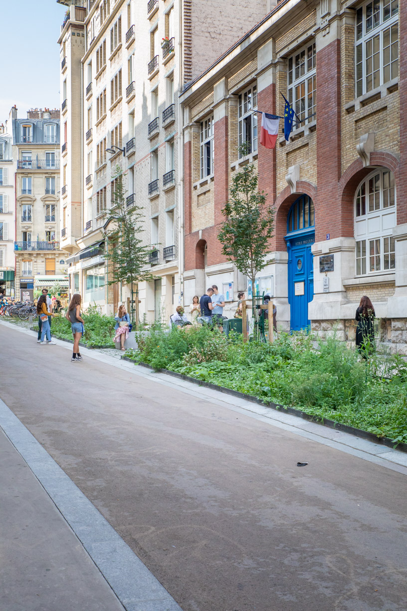 Rues aux écoles : la piétonnisation continue - Mairie du 18ᵉ