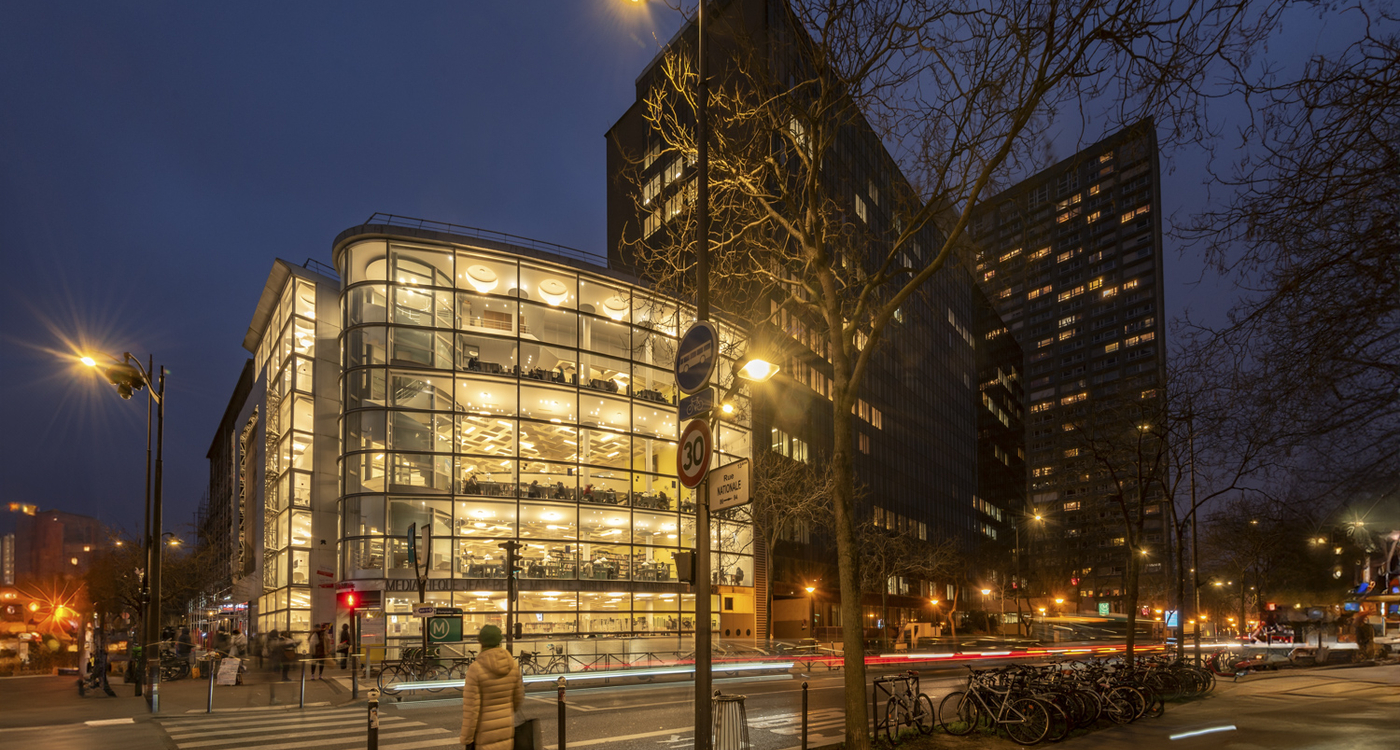 Bibliothèques en lumière - Ville de Paris