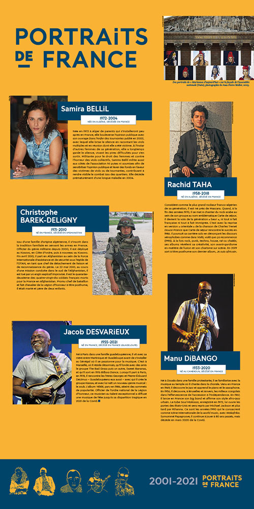 « Portraits de France », exposition - Mairie du 20ᵉ « Portraits de France », exposition - Mairie du 20ᵉ