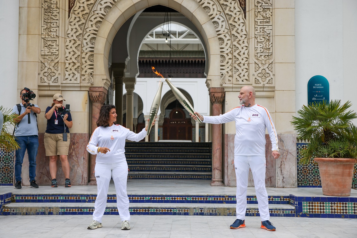 The Olympic flame in Paris: "The relay is really - Ville de Paris