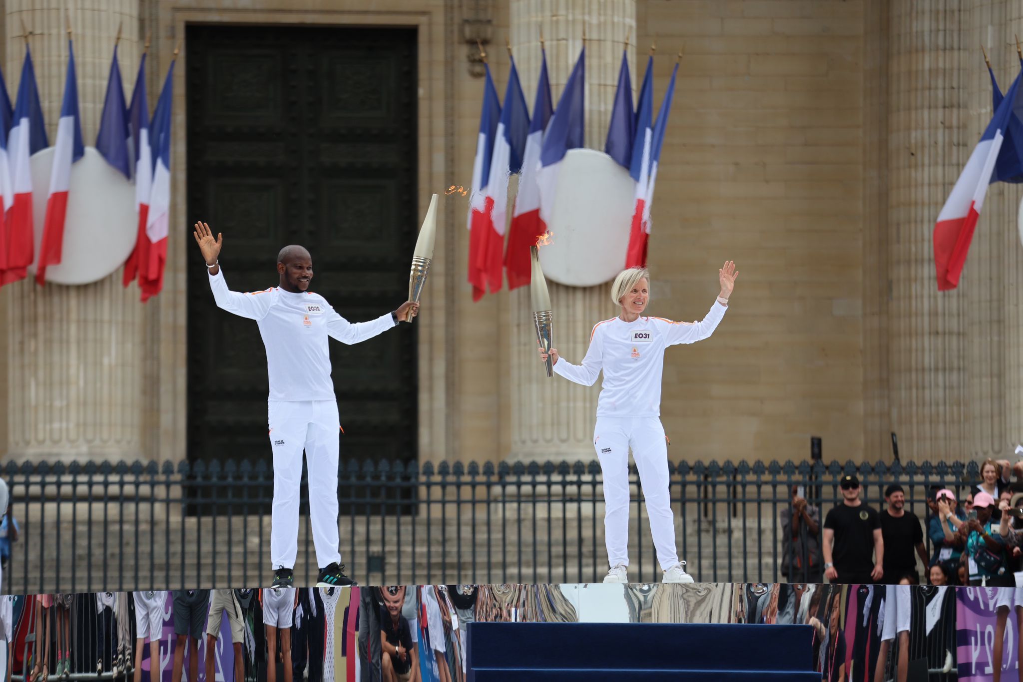 The Olympic flame in Paris: "The relay is really - Ville de Paris