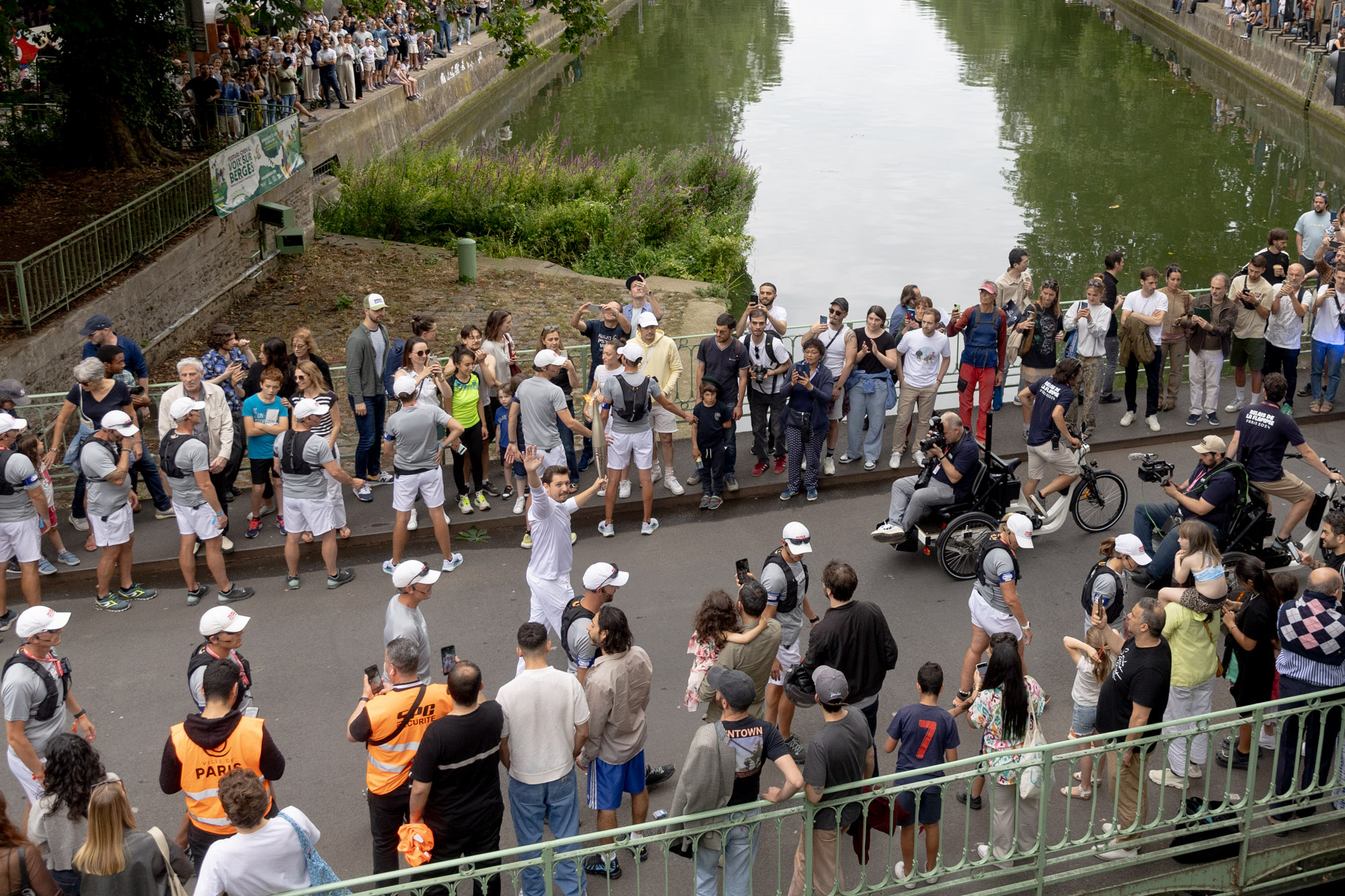 The Olympic flame in Paris: "The relay is really - Ville de Paris