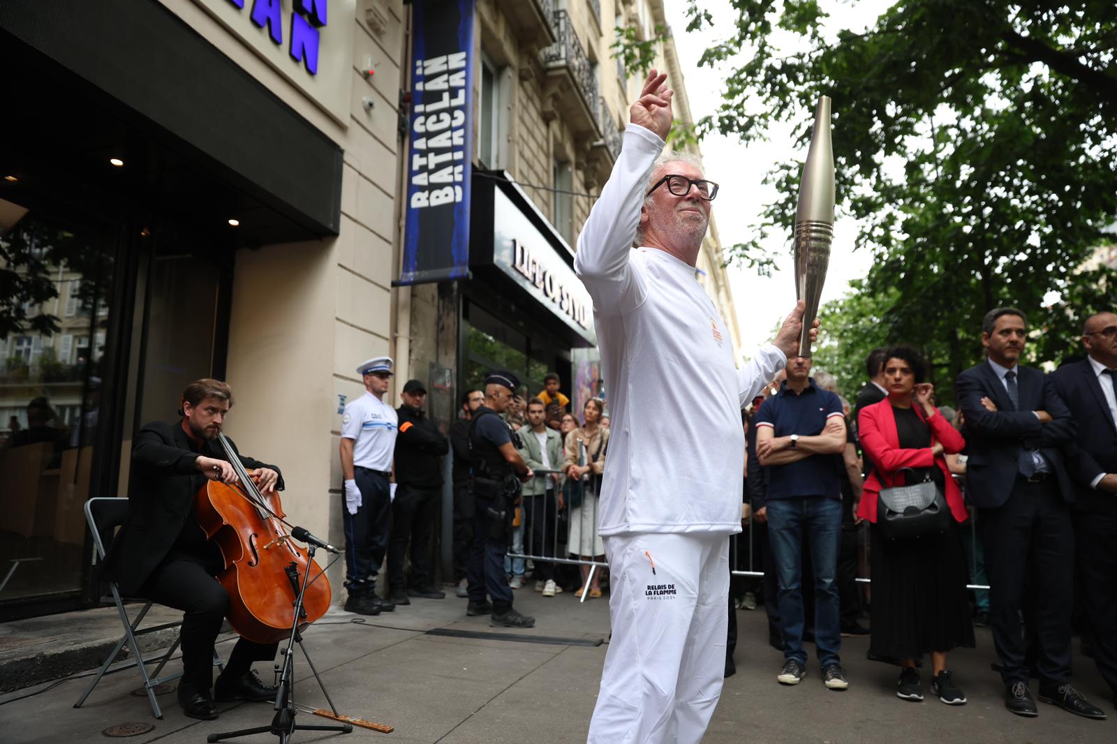 The Olympic flame in Paris: "The relay is really - Ville de Paris