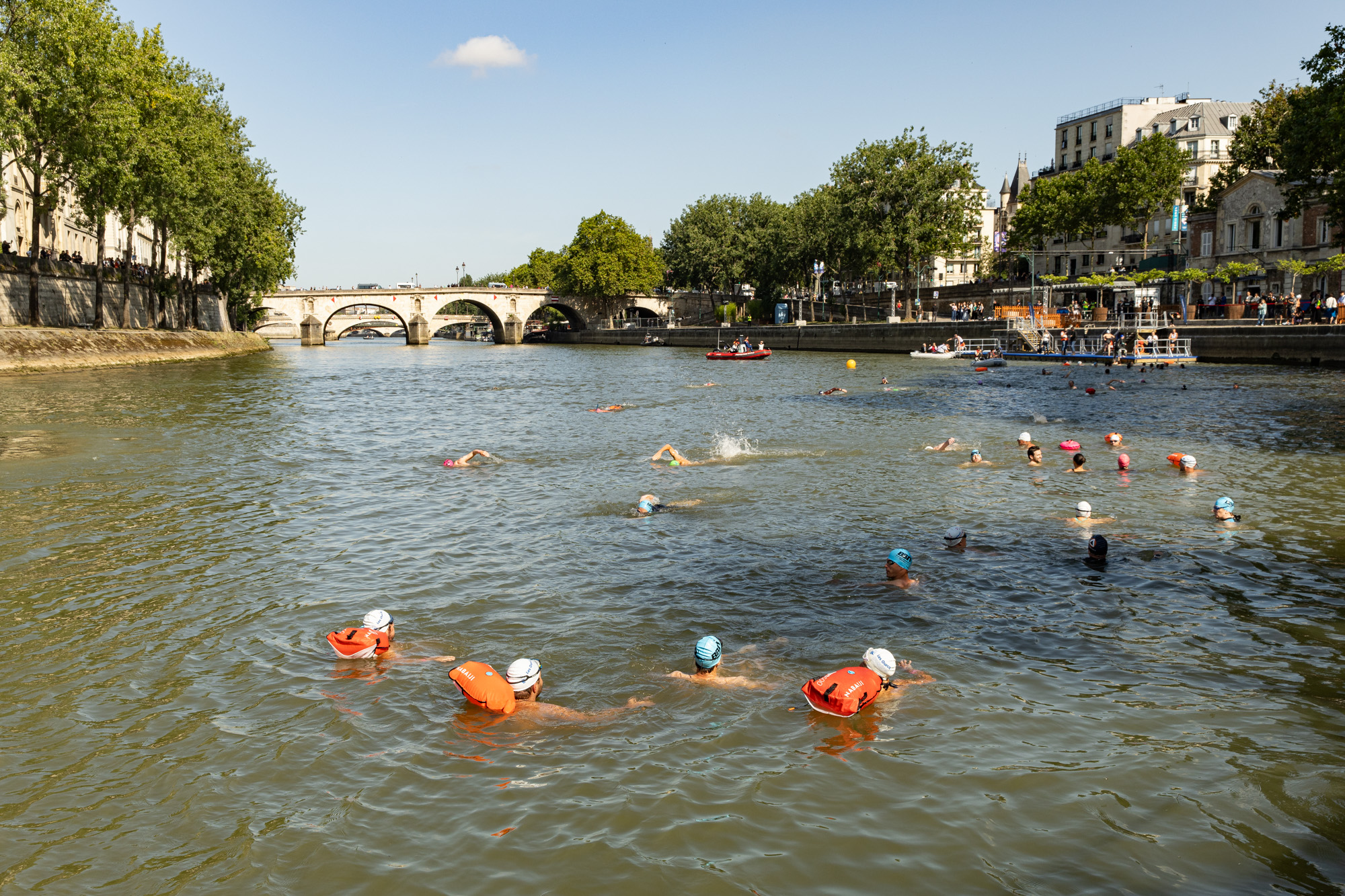 Baignade dans la Seine : le grand saut de la maire de - Ville de Paris
