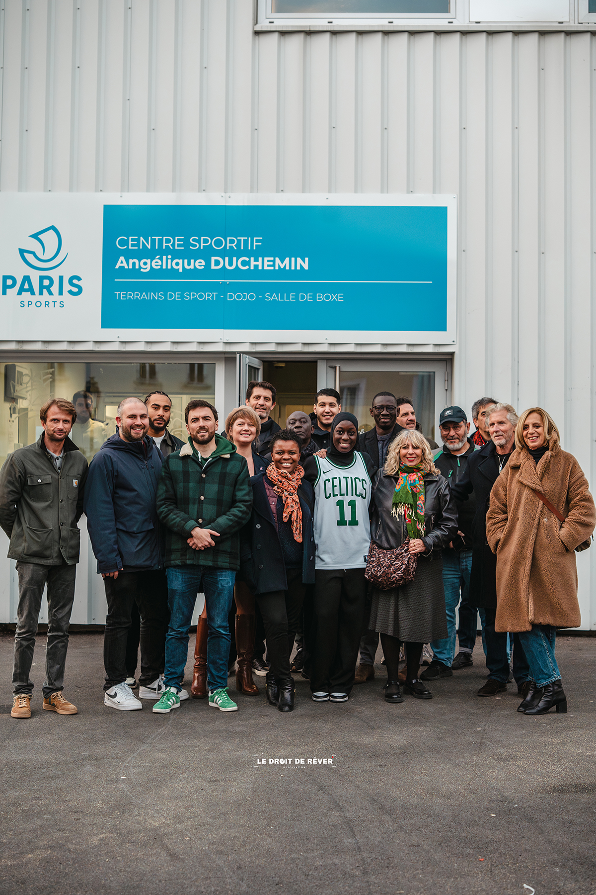 Le nouveau Centre sportif Angélique Duchemin - Mairie du 20ᵉ