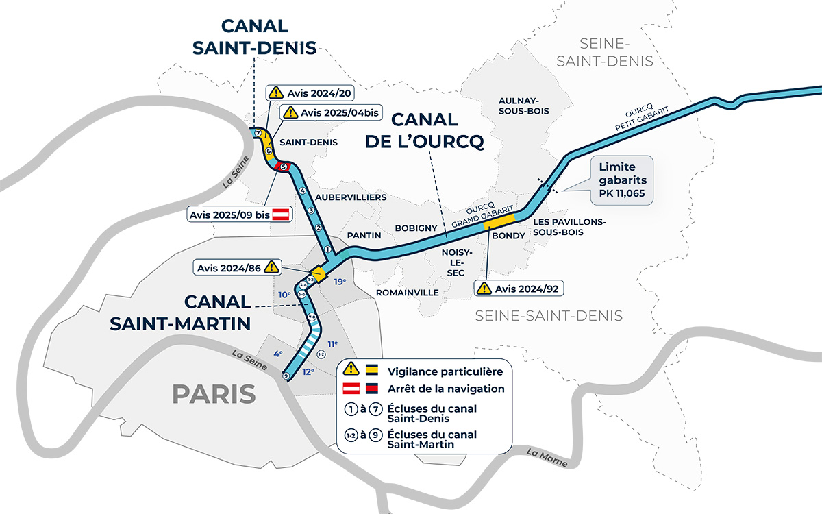 Les canaux de Paris - Ville de Paris